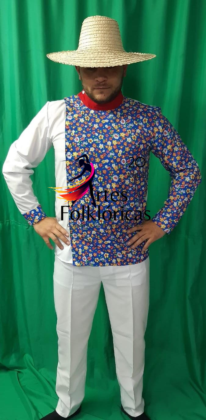 Traje Típico de Región Pacífica Hombre - Colombia